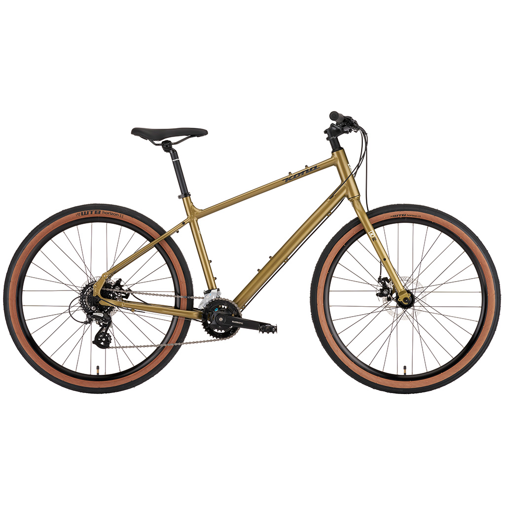 Kona Dew Urban Bike-Olive