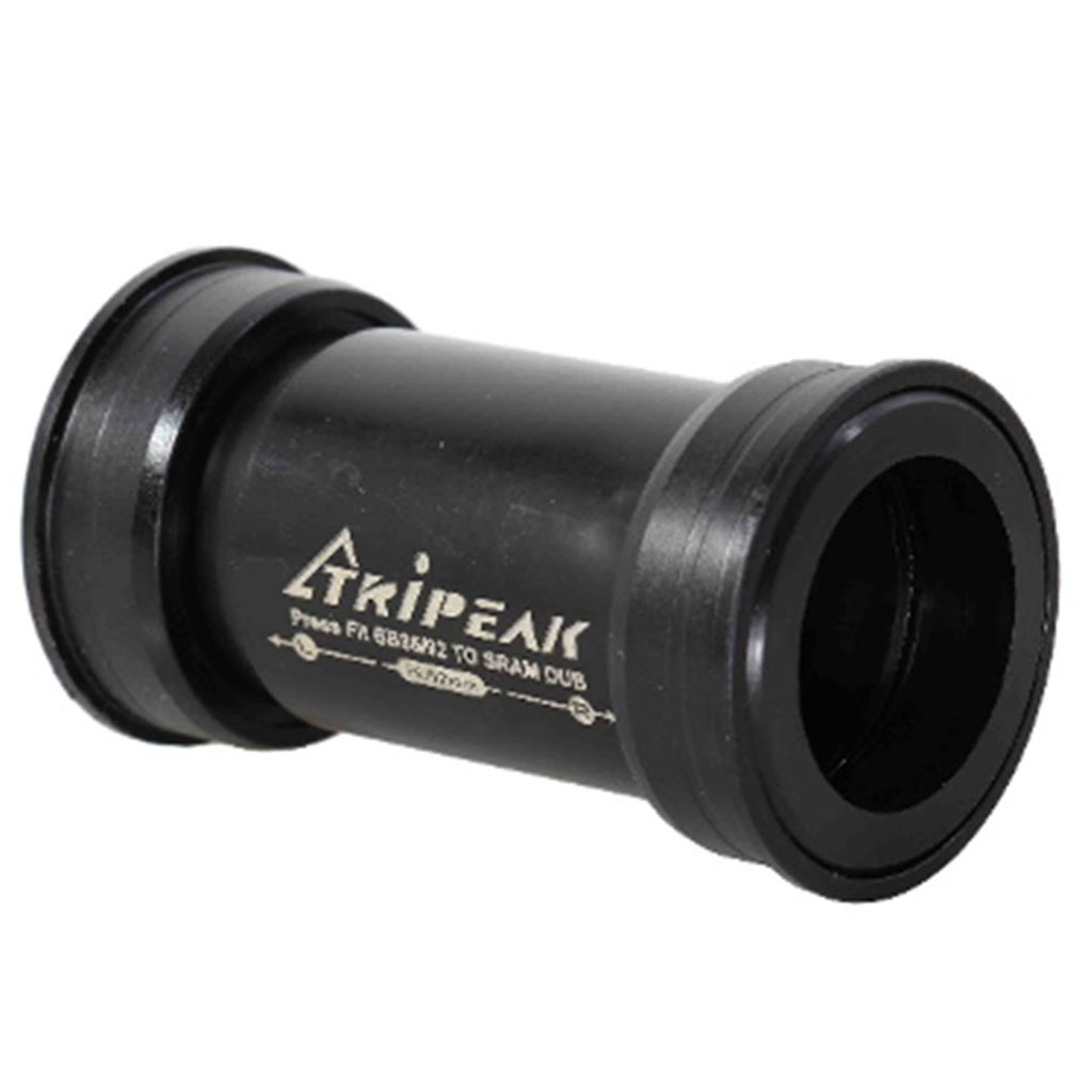 Tripeak BB86 Pressfit BB with Angle Contact Bearing, SRAM DUB (86-92mm)-Black