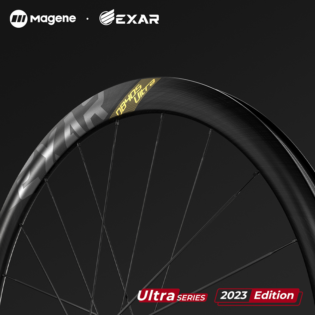Magene EXAR Ultra DB405 Carbon Wheelset-40/45mm (Disc Brake)
