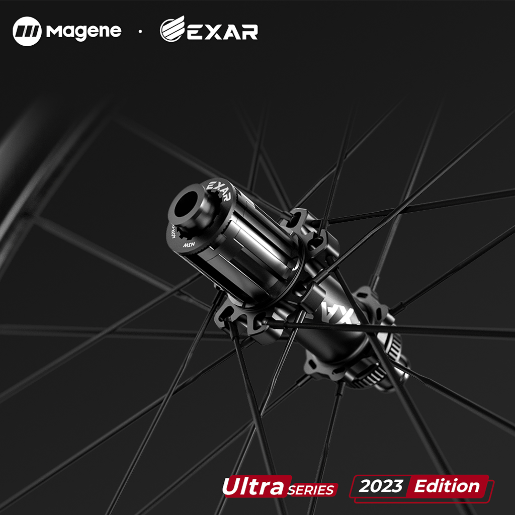 Magene EXAR Ultra DB405 Carbon Wheelset-40/45mm (Disc Brake)