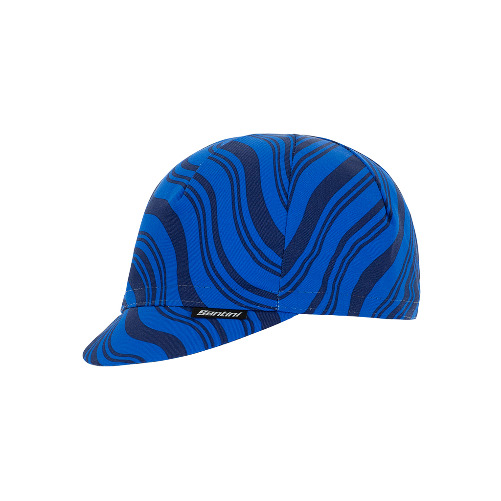 Santini Kinetic Cycling Cap-Royal Blue