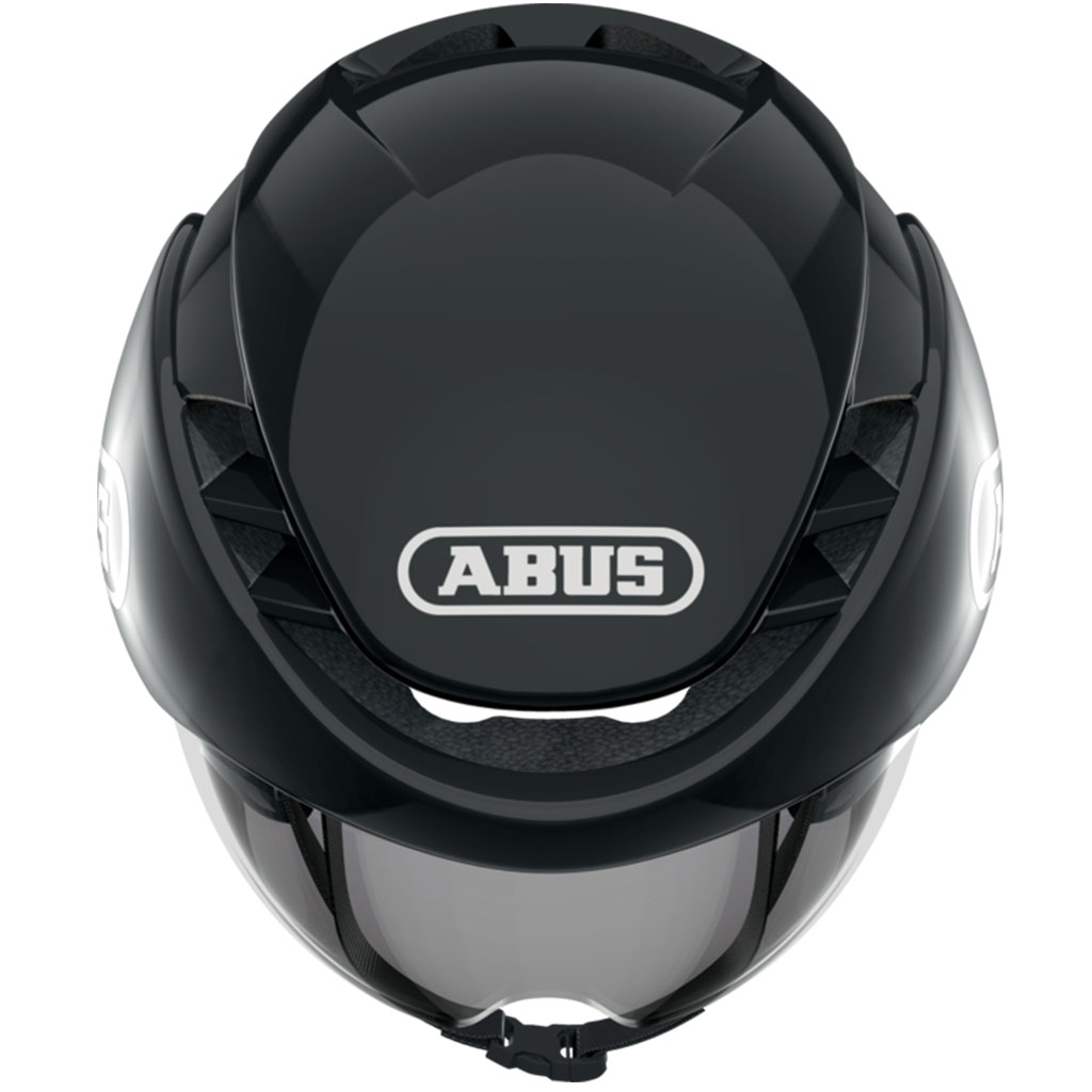 Abus Gamechanger Triathlon Helmet-Shiny Black
