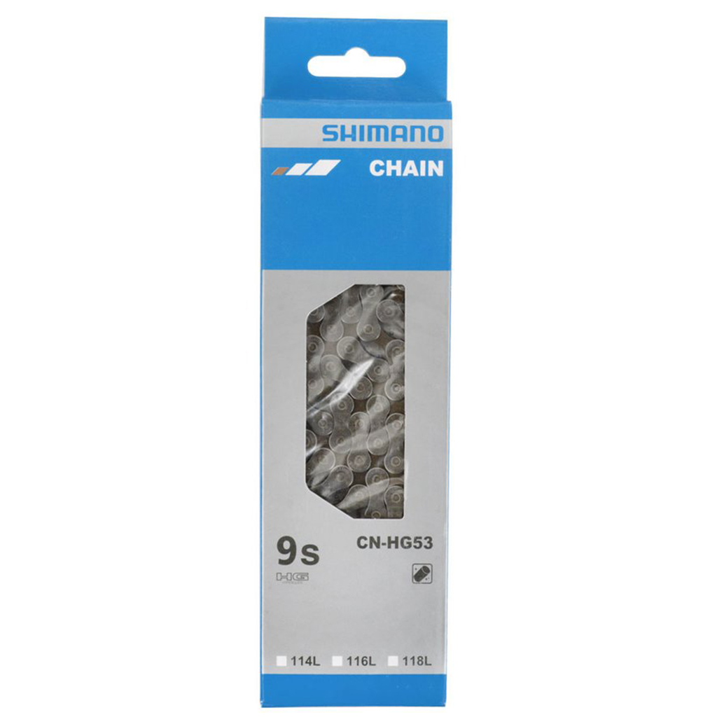 Shimano CN-HG53 Chain, 9-Speed, 116 Links