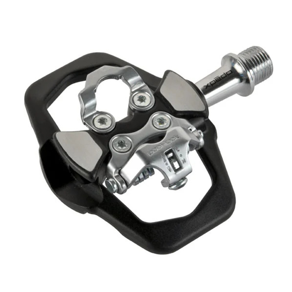 Xpedo TRVS Duo Clipless Pedal (One Side SPD)-Black