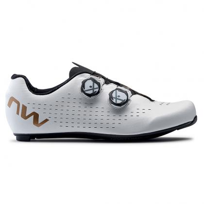 Northwave Revolution 3 Road Shoes-White/Bronze