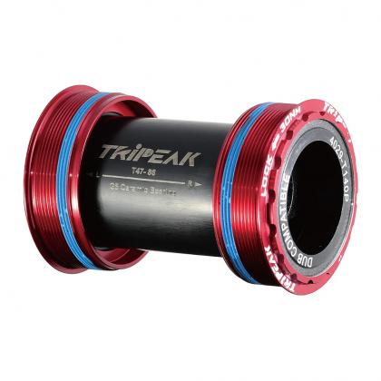 Tripeak T47 3-in-1 Bottom Bracket Ceramic-Shimano/SRAM/Rotor (86mm)-Red